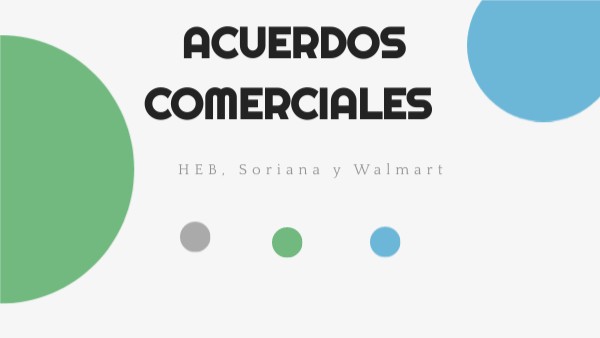 acuerdos comerciales | Genially