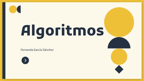 Algoritmos | Genially