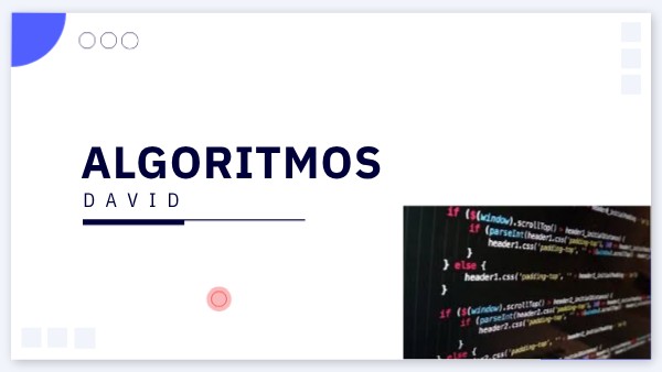 ALGORITMOS | Genially