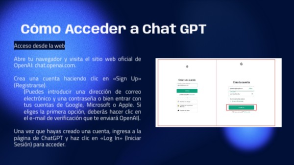 Cómo Acceder a Chat GPT | Genially