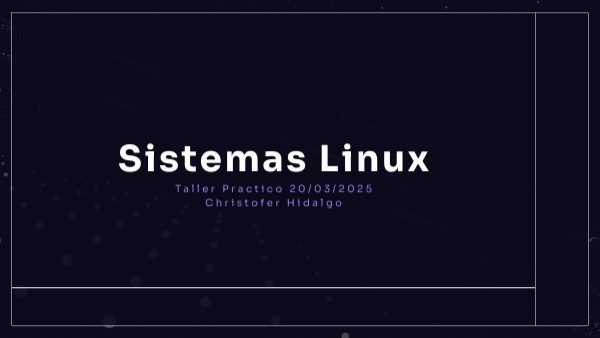 Sistemas Linux | Genially