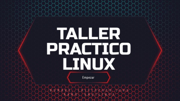 Taller Practico linux | Genially