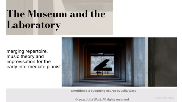 Final Project - The Museum and the Laboratory | Genially