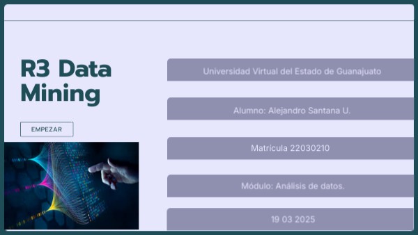 R3 Data Mining | Genially