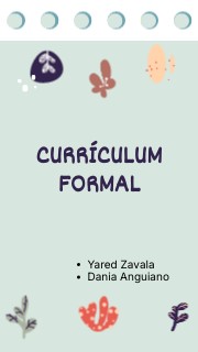 CURRÍCULUM FORMAL | Genially