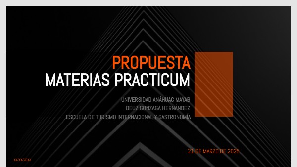 PROpuesta materias practicum | Genially