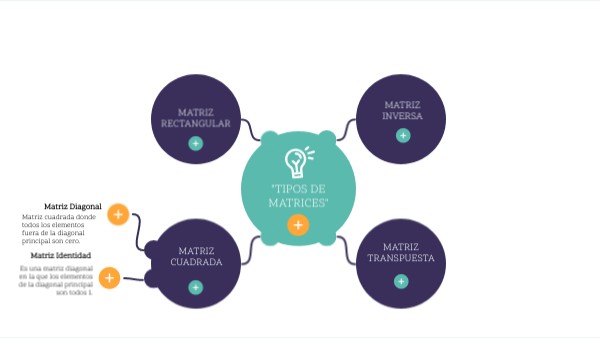 "Tipos de Matrices" | Genially