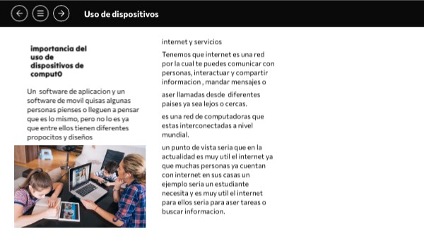 importancia del uso de dispositivos de comput0 | Genially