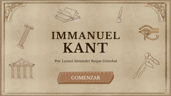 KANT | Genially