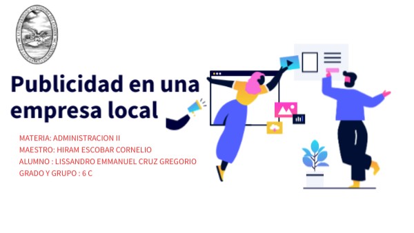 Publicidad en una empresa local | Genially