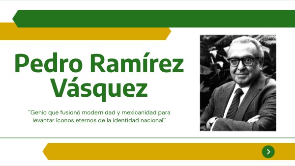 Pedro Ramírez Vásquez | Genially