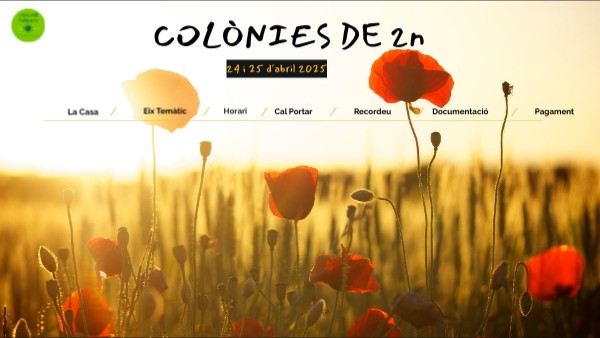 COLÒNIES DE 2n | Genially