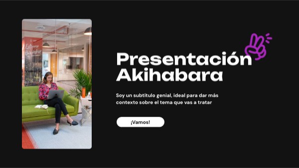 Presentación Akihabara | Genially