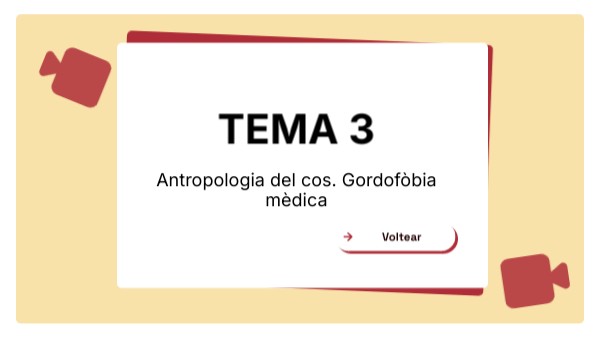 TEMA 3. GORDOFÒBIA | Genially