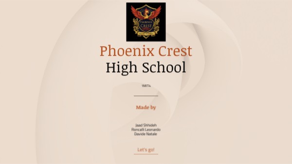 Phoenix Crest High School | Genially