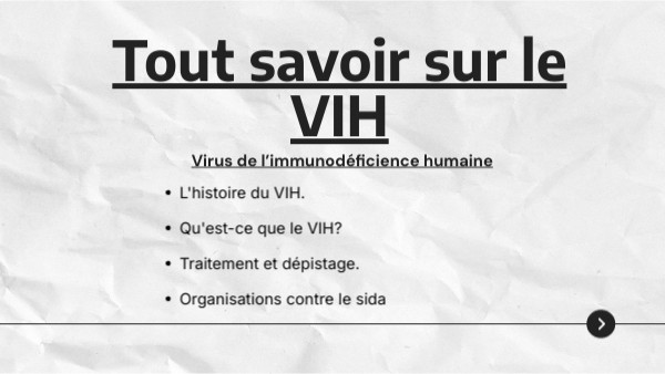 Tout savoir sur le VIH | Genially