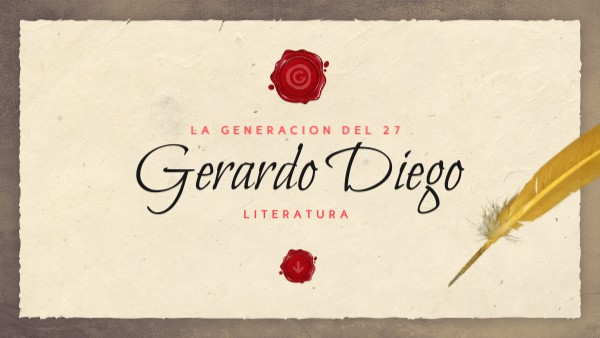 Gerardo Diego | Genially