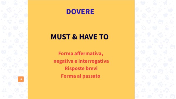 Must VS Have to | Genially