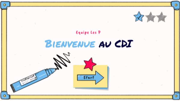 Bienvenue au CDI Les P | Genially