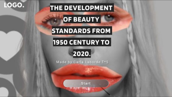 The development of beauty standards from 1950 century to 2020. | Genially