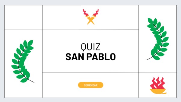 QUIZ San Pablo | Genially