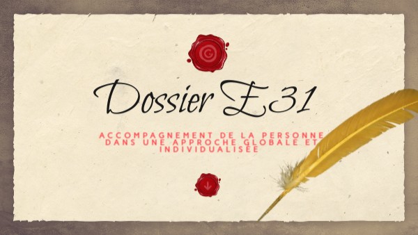 Dossier E31 | Genially