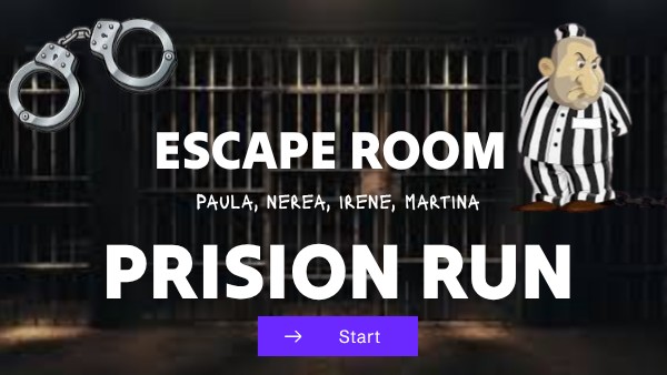 Escape room: PRISION RUN | Genially