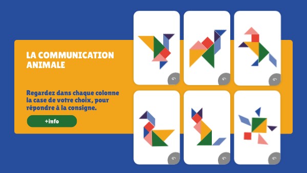 La communication animale | Genially