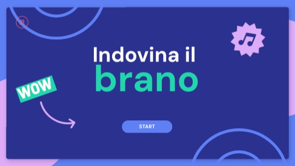 Indovina il brano! | Genially