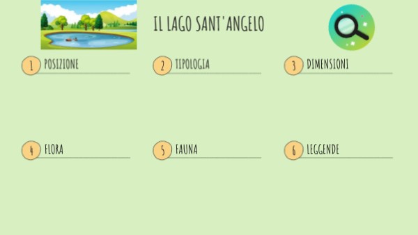 IL LAGO SANT'ANGELO | Genially