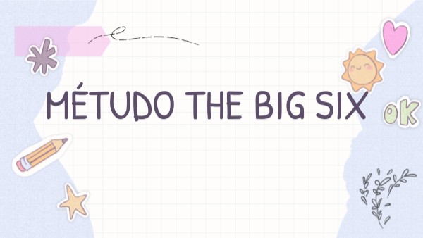 Métudo the big six | Genially