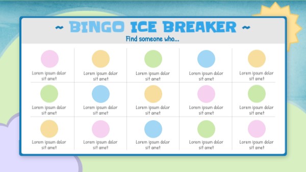 ~ bingo ice breaker ~ | Genially