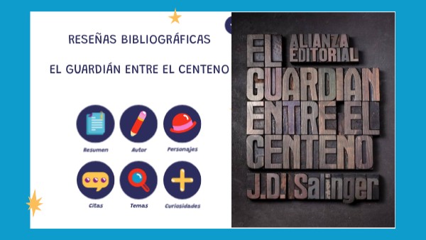 Escribe el título del libro | Genially