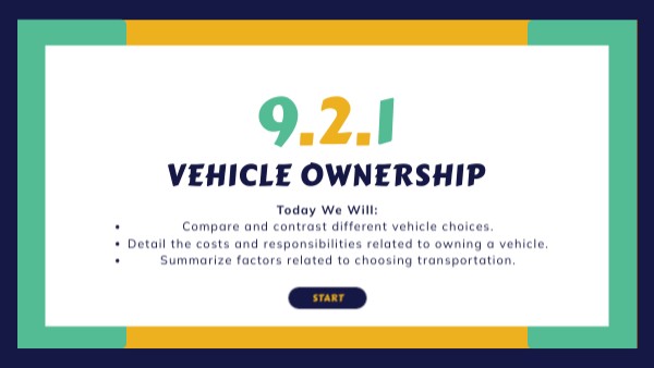 9 . 2. 1 Vehicle Ownership | Genially