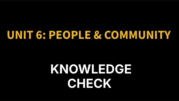 KNOWLEDGE CHECK | Genially