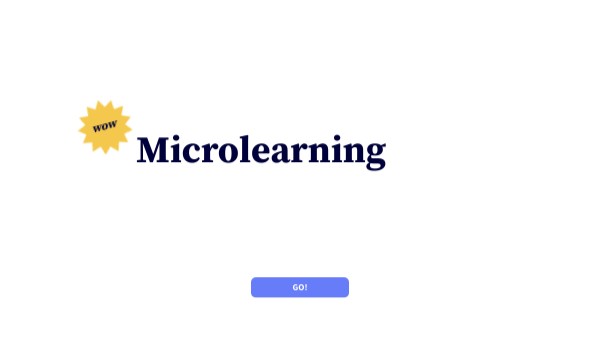 Microlearning | Genially