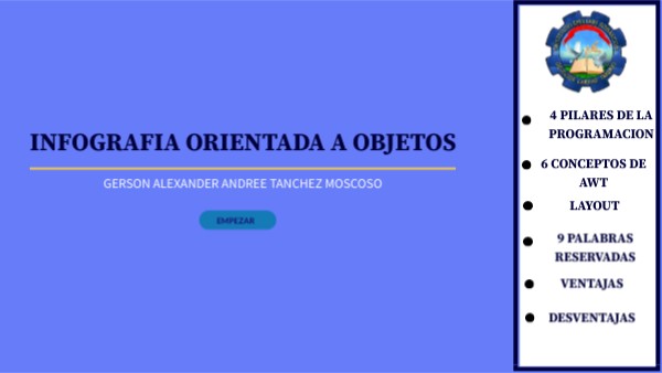 INFOGRAFIA ORIENTADA A OBJETOS | Genially