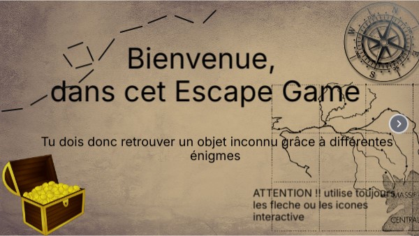 Escape Game | Genially