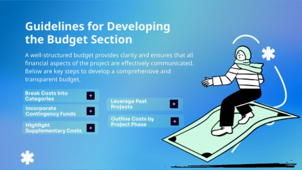 Budget Section | Genially