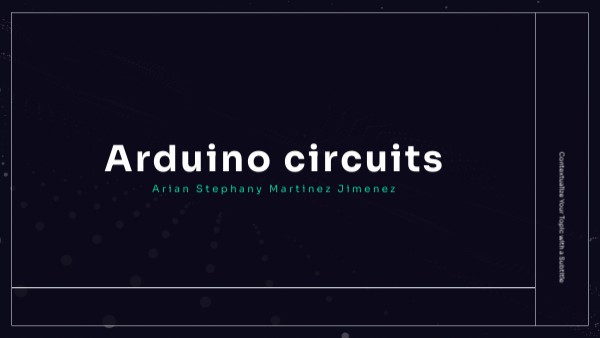 Arduino circuits | Genially