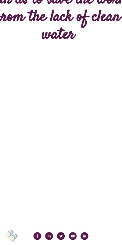 Join us to save the world from the lack of clean water | Genially