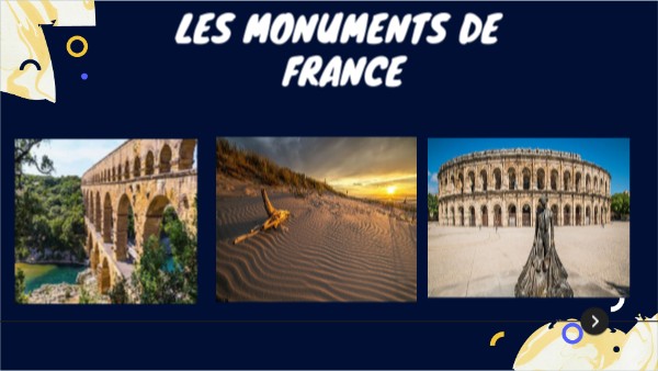 les monuments de france | Genially