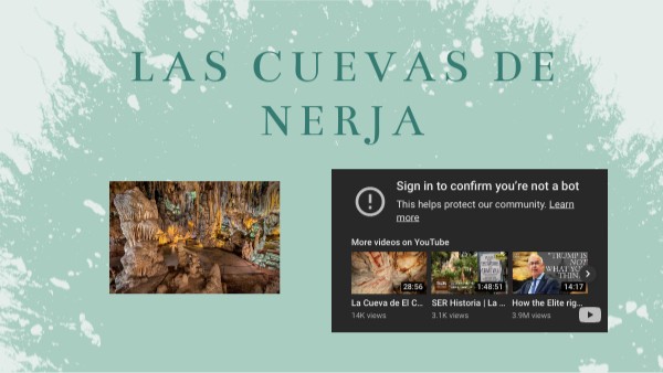 Las cuevas de nerja | Genially