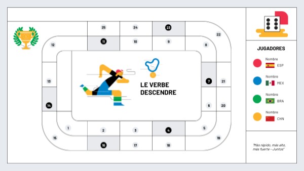 Le verbe descendre | Genially