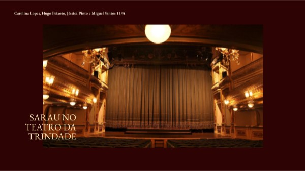 Genially_copy - sarau no teatro da trindade | Genially