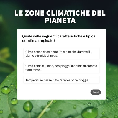Le zone Climatiche del pianeta | Genially