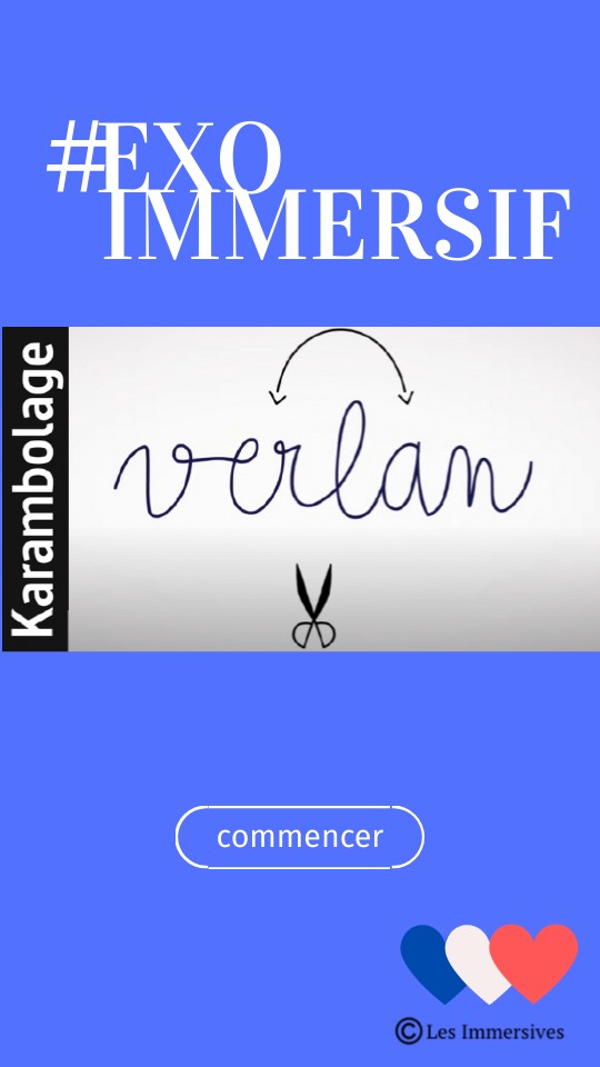 # ExoImmersif Le verlan | Genially