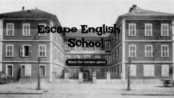 Escape English School | Genially