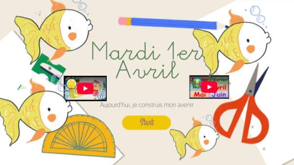Mardi 1er Avril | Genially