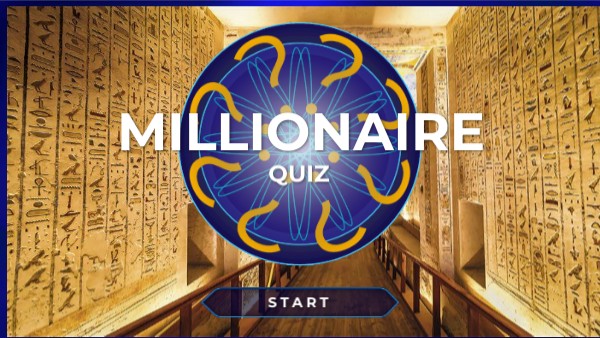 Quiz Milionario sugli Egizi | Genially